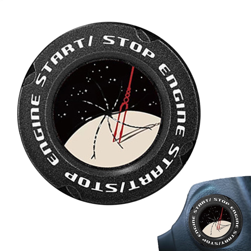 AITOCO Engine Start Button Cover Start Stop Button Cover Decorative ...