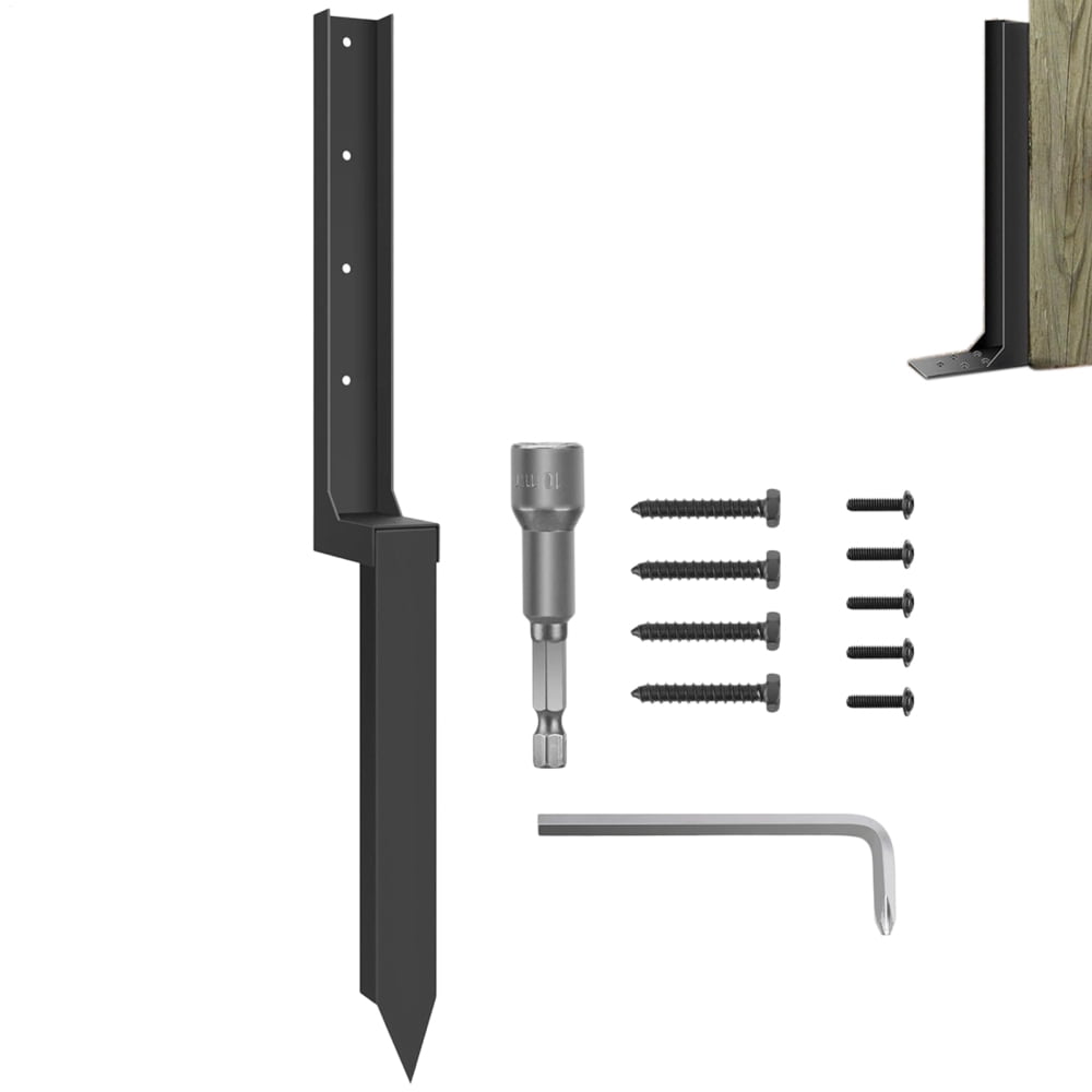 AITOCO Fence Post Repair Kit Fence Post Repair Spike Heavy Metal ...
