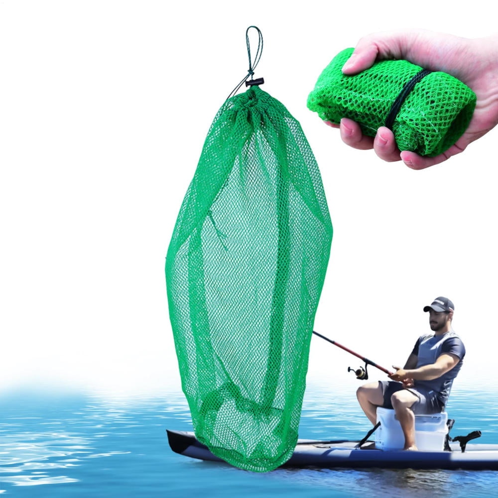 AITOCO Fish Storage Bag Fish Transport Bag With Drawstring Folding ...