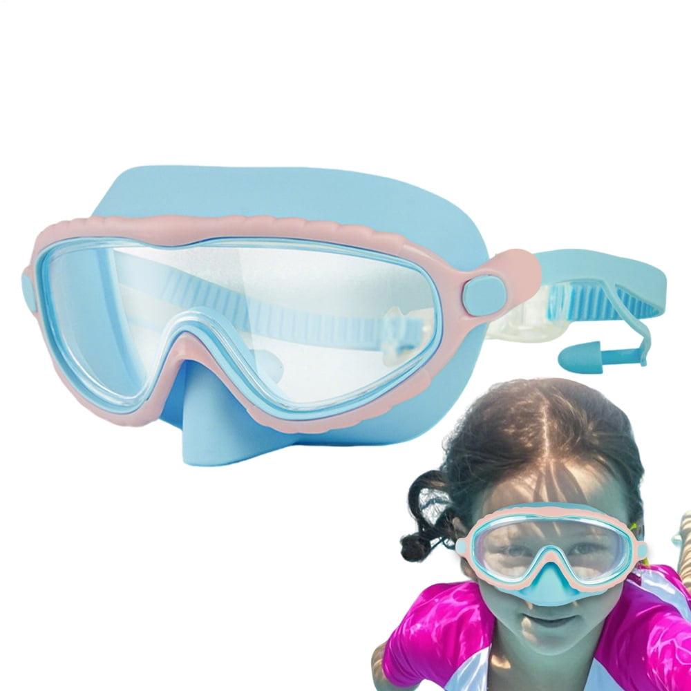 AITOCO Kids Goggles With Nose Cover Anti-choke Kids Pool Goggles Anti ...