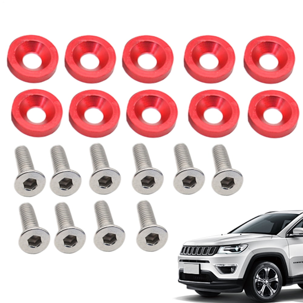 AITOCO Licence Plate Screw Set License Plate Fasteners Anti-Theft ...