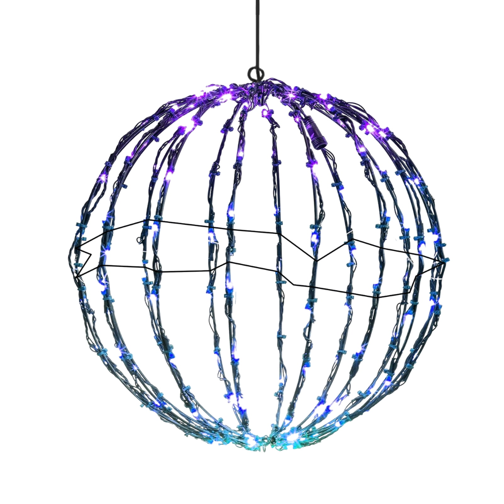 AITOCO Lighted Garden Spheres,Outdoor Globe Lights,Foldable Sphere ...