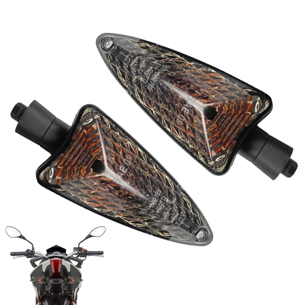 AITOCO Motorcycle Turn Indicator Front and Rear Motorbike Turn Lamp Set ...