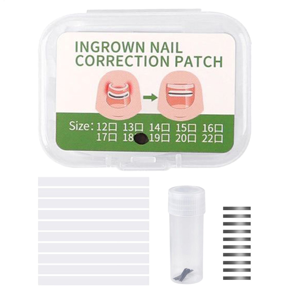 AITOCO Nail Correction Patches 10 Piece Toe Nail Correction Patches ...