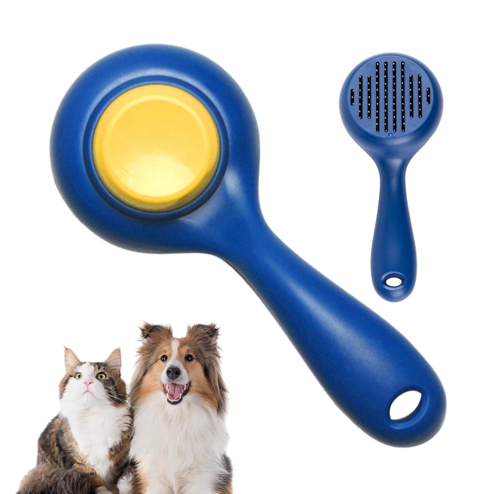 AITOCO Pet Grooming Comb Dog Shedding Brush Comfortable Grip Handle ...