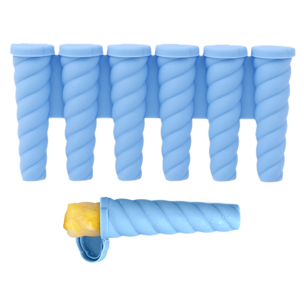 AITOCO Pop Maker Mold 6-Hole Silicone Pop Stick Molds for Kids Non ...