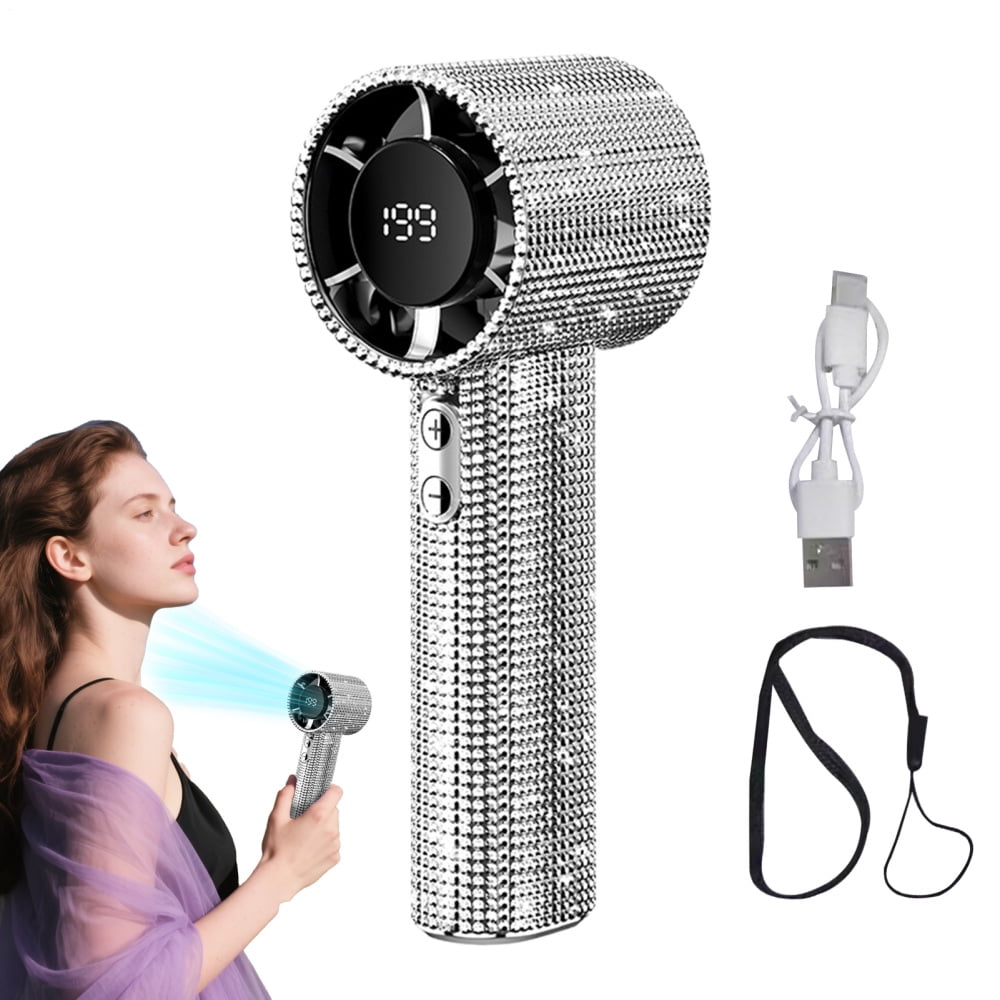 AITOCO Portable Handheld Fan Small Personal Cooling Gadget 199 Speeds ...