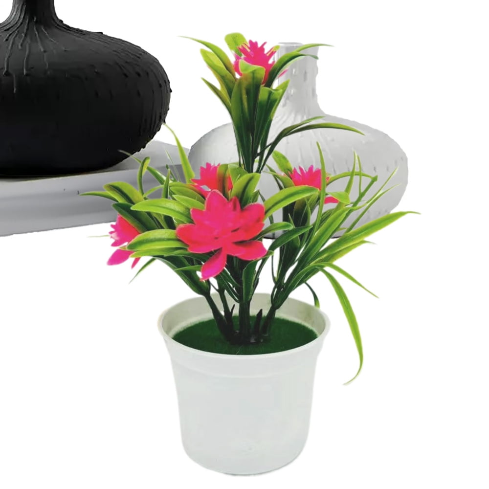 AITOCO Potted Artificial Plants Artificial Greenery Potted Plants Faux ...