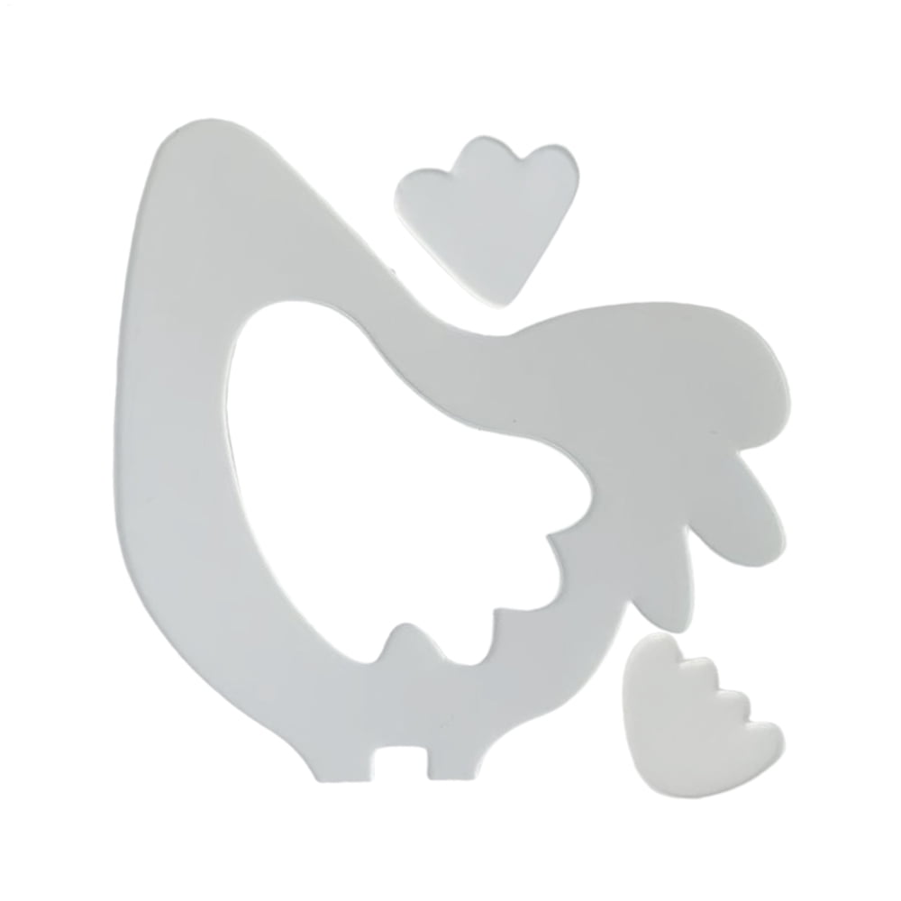 AITOCO Quilting Templates Beginner-Friendly Chicken Quilting Template ...