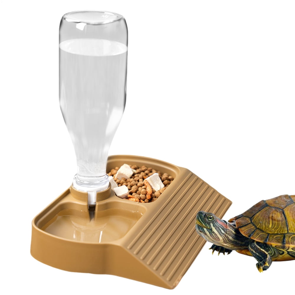 AITOCO Reptile Water Bowl Reptile Water Feeder Automatic Dispenser ...