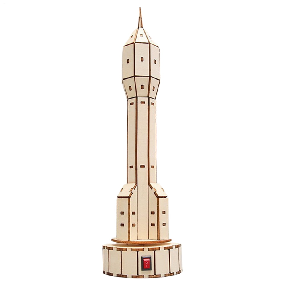 AITOCO Scientific Model Kits Wood Satellite Model Building Set Hand ...
