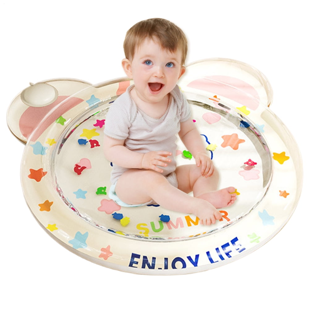 AITOCO Sensory Water Mat Inflatable Cartoon Play Mat For Babies Built ...