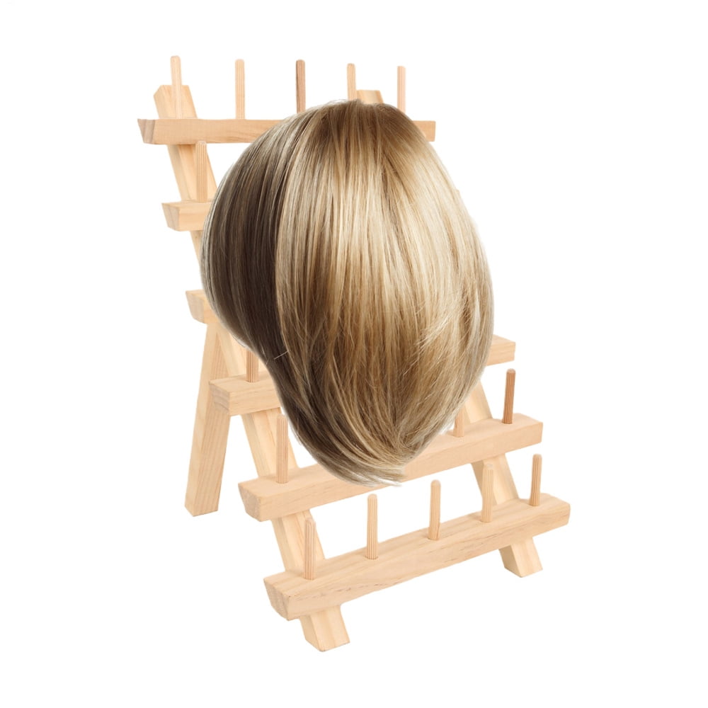 AITOCO Sewing Thread Holder Space-Saving Wooden Sewing Thread Storage ...