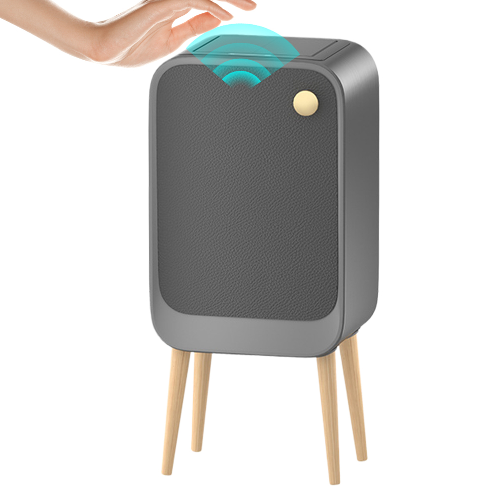 AITOCO Smart Trash Can Lidded Smart Trash Can for Kitchen 20L High ...