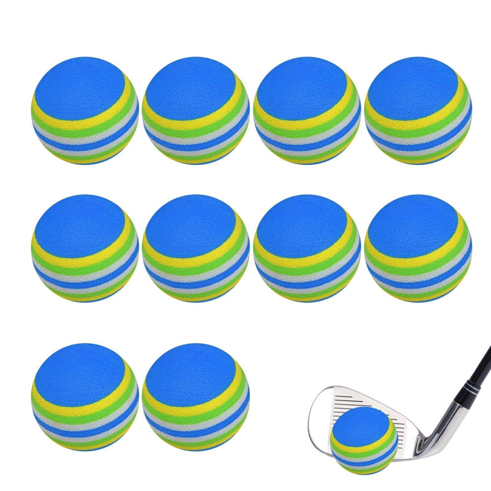 AITOCO Sponge Golf Balls Indoor 10X Lightweight Sponge Ball Sport ...