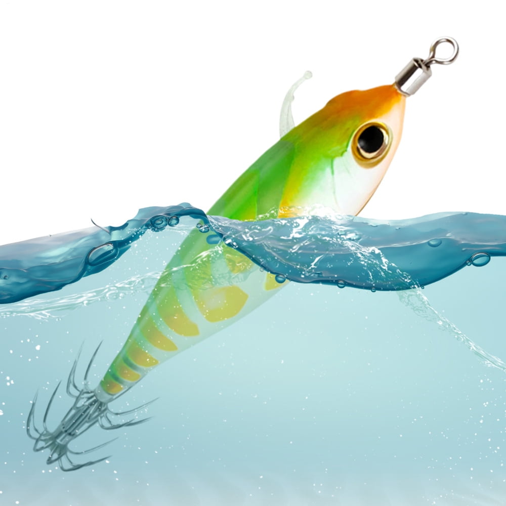 AITOCO Squid Lure Squid Lures Octopus Luminous Jig Realistic Compact ...