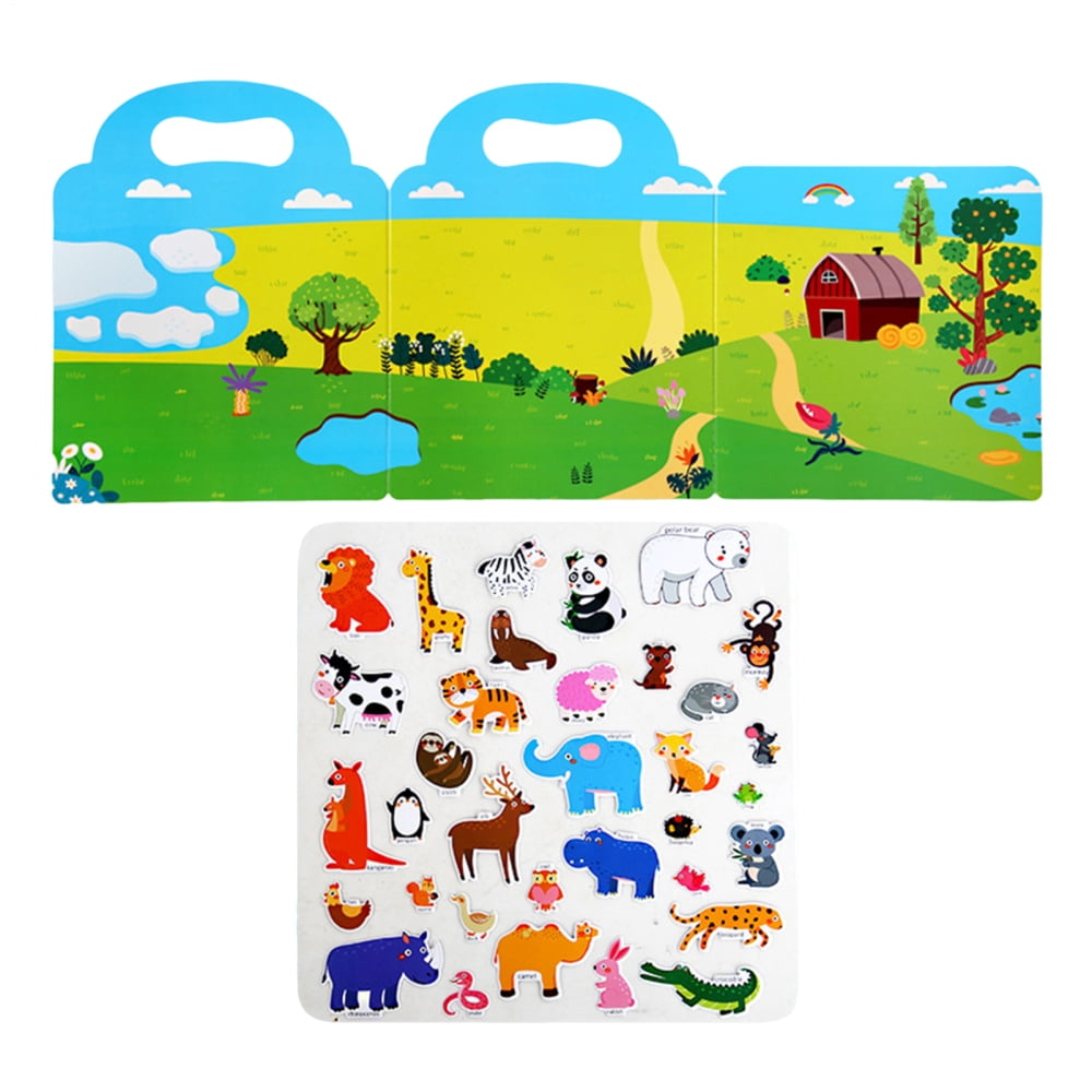 AITOCO Sticker Books for Kids Educational Activities for Children ...