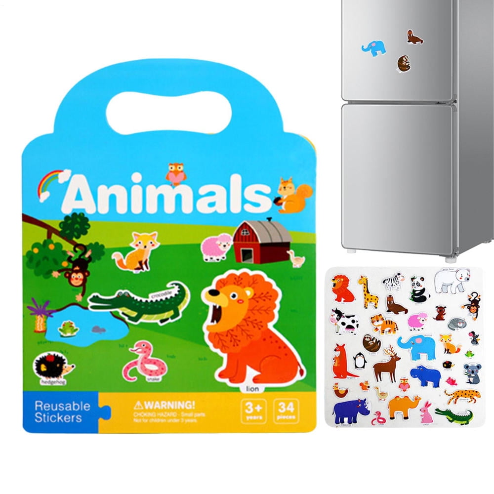 AITOCO Sticker Books for Kids Travel Early Learning Toys Educational ...