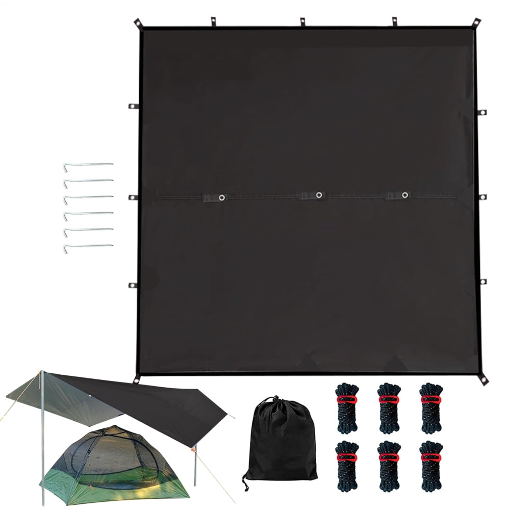 AITOCO Tent Cover Heavy Duty Tarp Shelter Portable Hiking Accessories ...