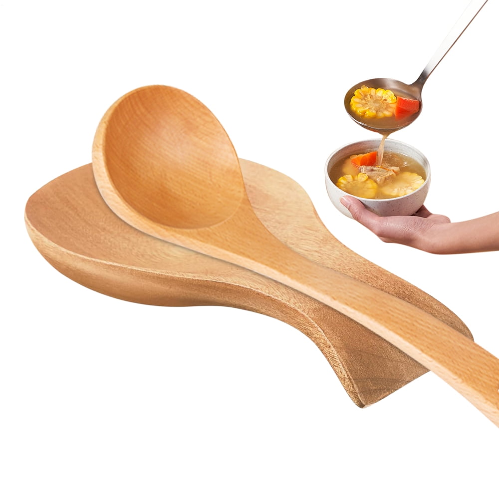 AITOCO Wooden Spoon Holder Stove Spoon Rest Farmhouse Utensil Holder ...