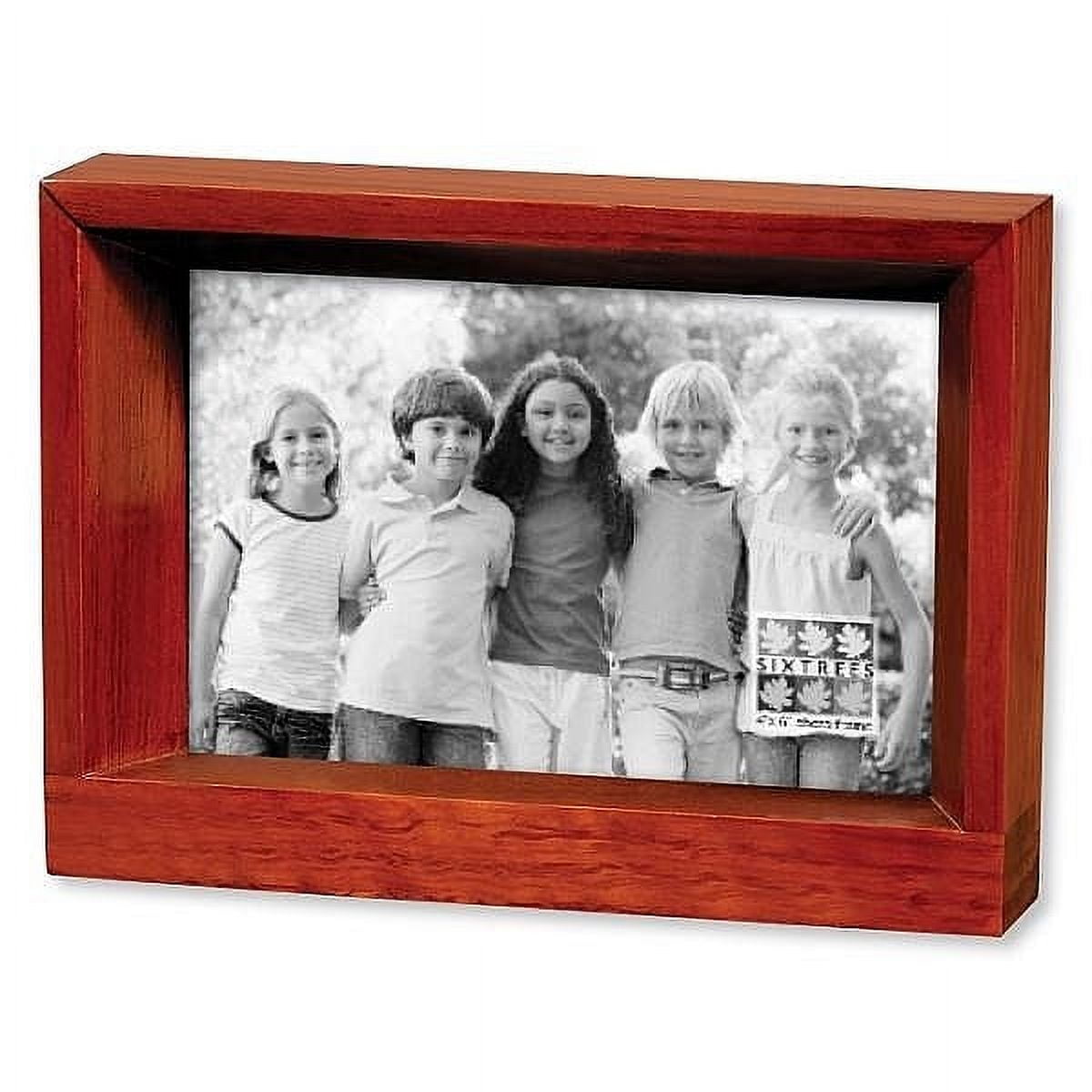 AITZ SHADOWBOX walnut 4x6 frame by SIXTREES - 4x6 - Walmart.com