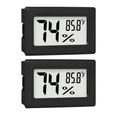 Western Humidor Caliber 4R Hygrometer and Thermometer Humidity Reader ...