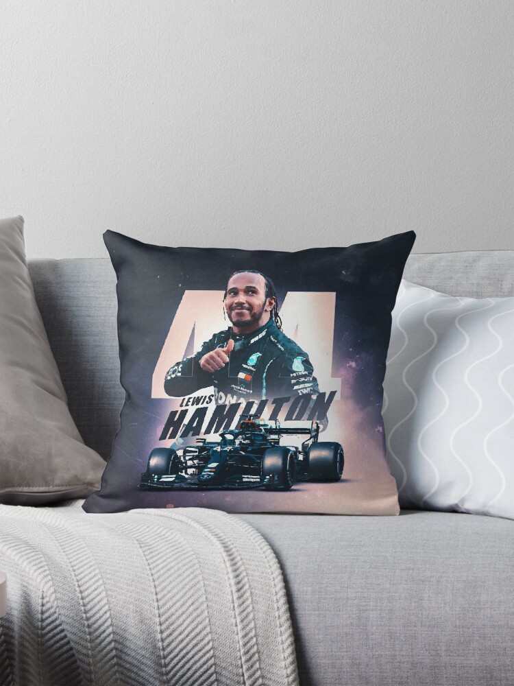 AIVO Champion_Lewis Hamilton_Art - F1 2024 Throw Pillow Covers Cases ...