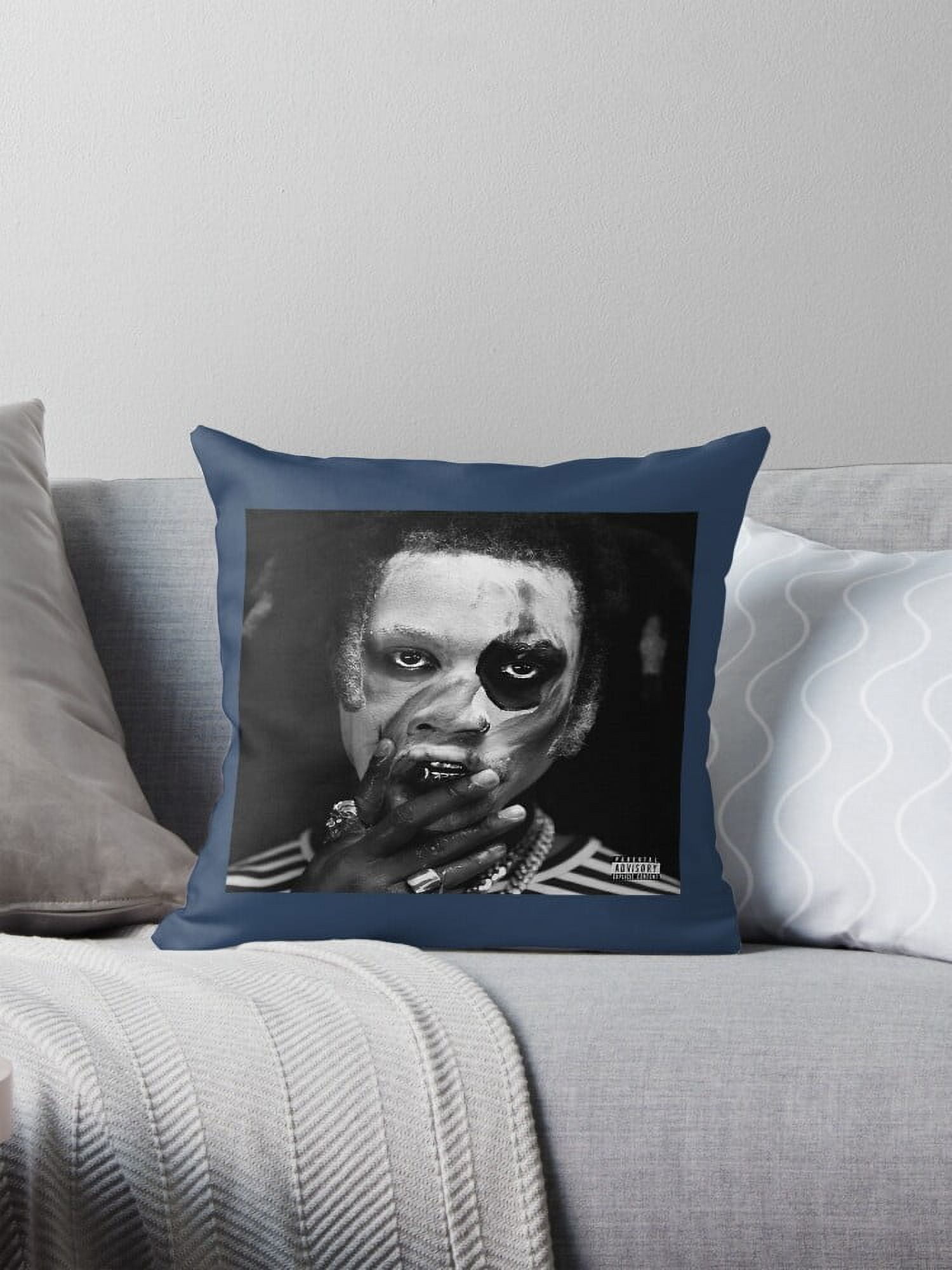 AIVO Denzel Curry - Ta13oo Classic T-Shirt Throw Pillow Covers Cases ...