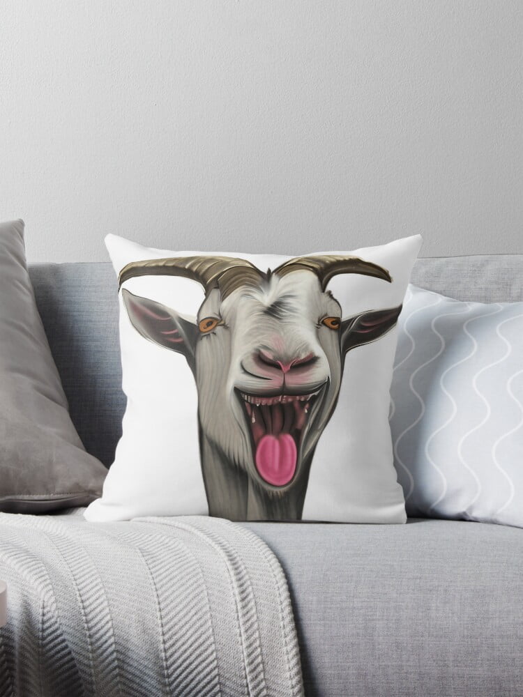 AIVO Goat Simulator Classic Throw Pillow Covers Cases Cushion Cover ...