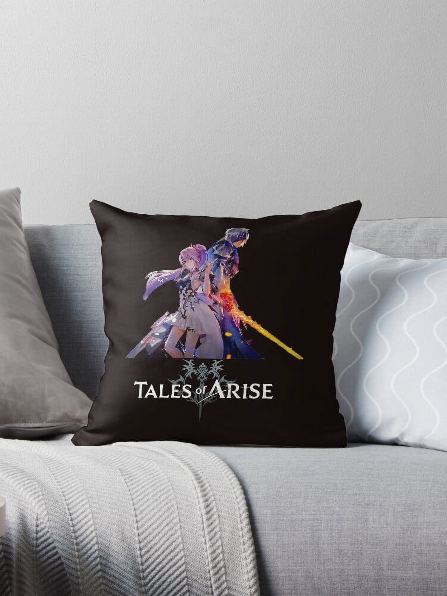AIVO Shionne & Alphen - Tales Of Arise Throw Pillow Covers Cases Cushion Cover Case Sofa Two ...
