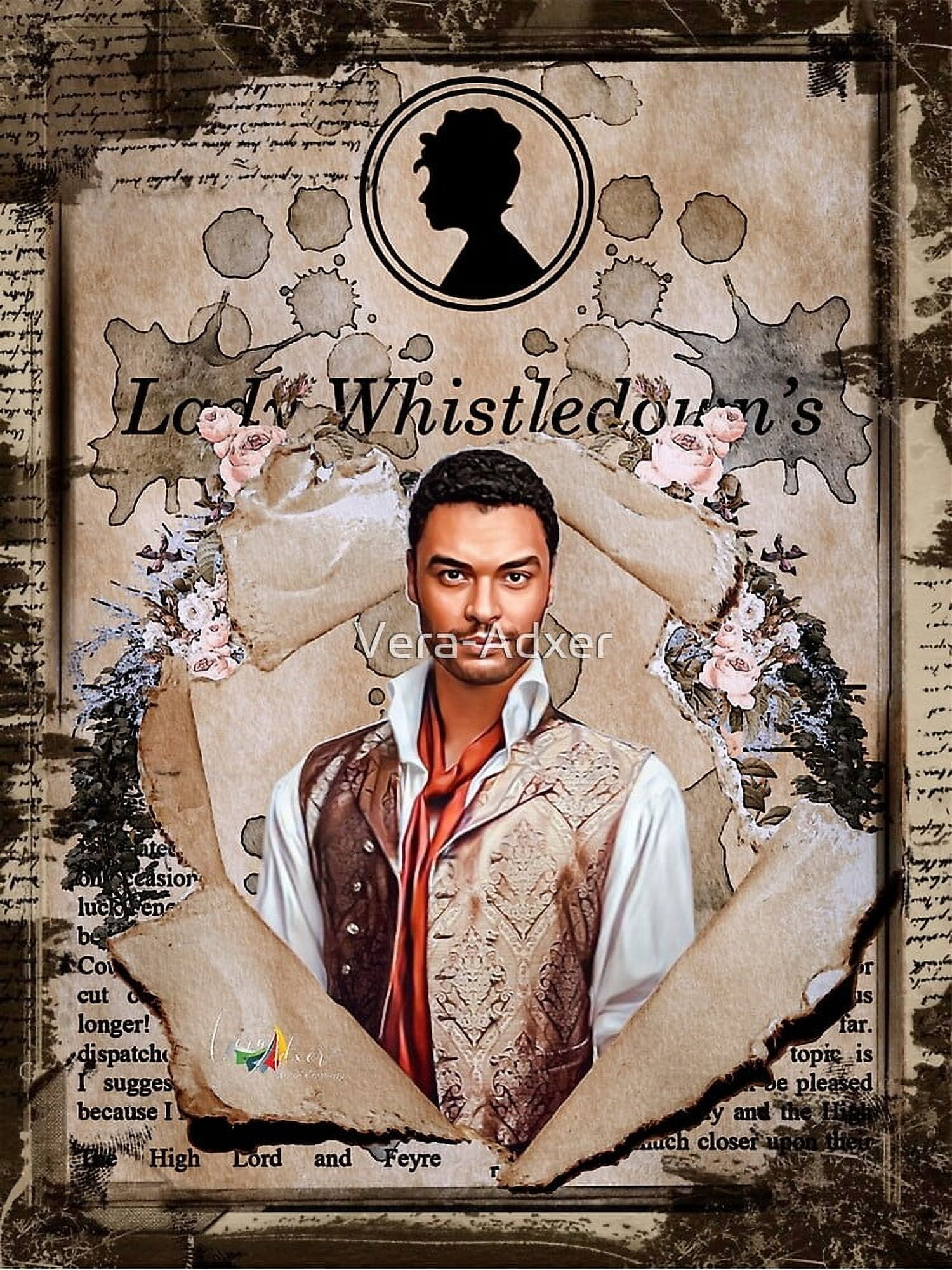 AIVO Simon Basset Bridgerton Modern Art Decor Unframe - Walmart.com