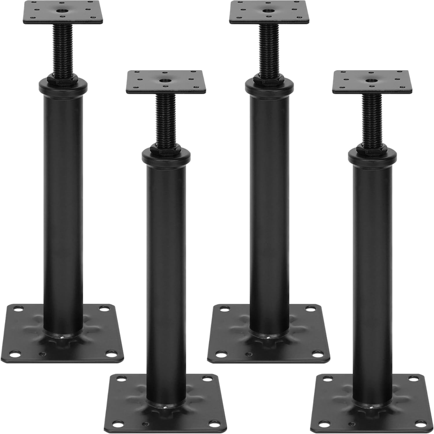 AIWFL 4-Piece Adjustable House Jacks for Leveling, 11.6" - 16.1" Height ...