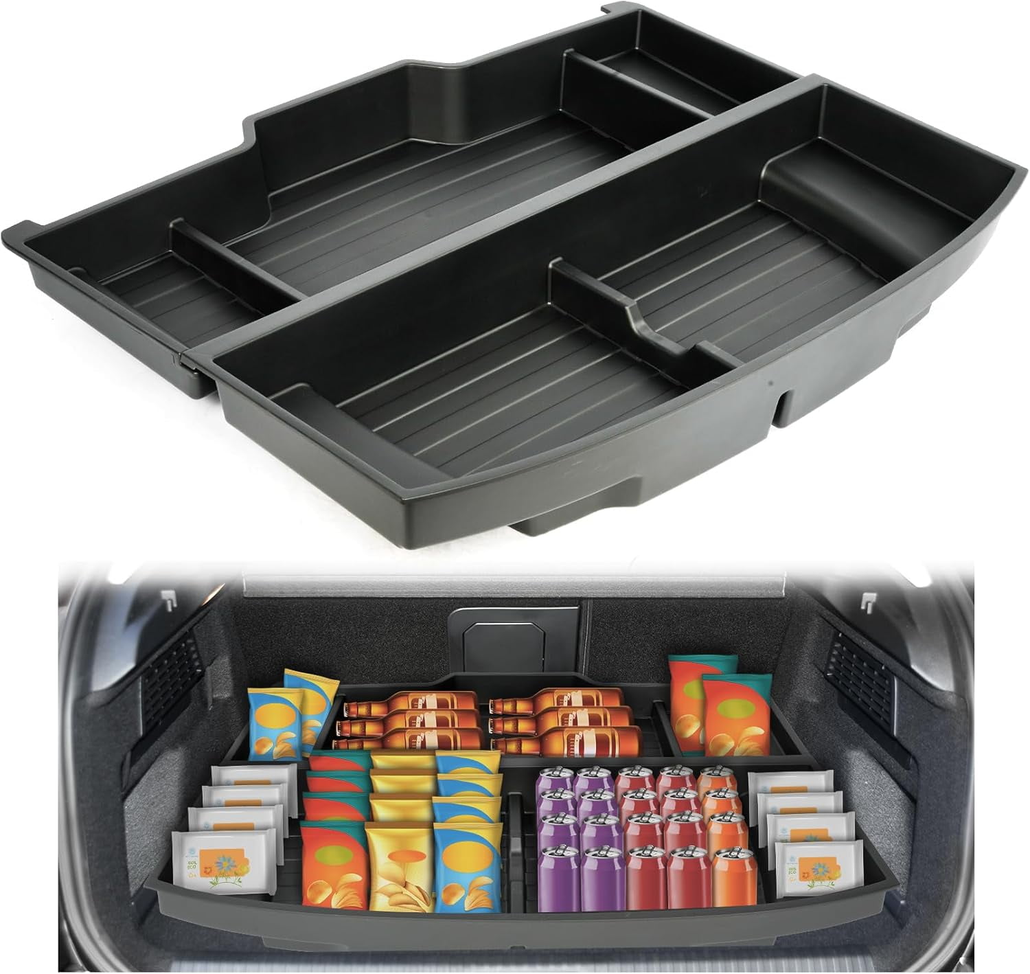 AIWFL Trunk Hidden Storage Box,Trunk Organizer for Honda 2023 2024 2025 ...