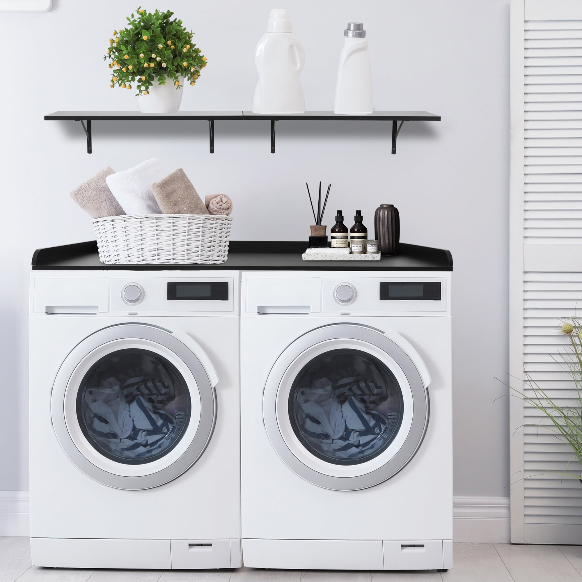 AIWFL Wahser Storage Rack, Washer Dryer Countertop and Shelves Set ...