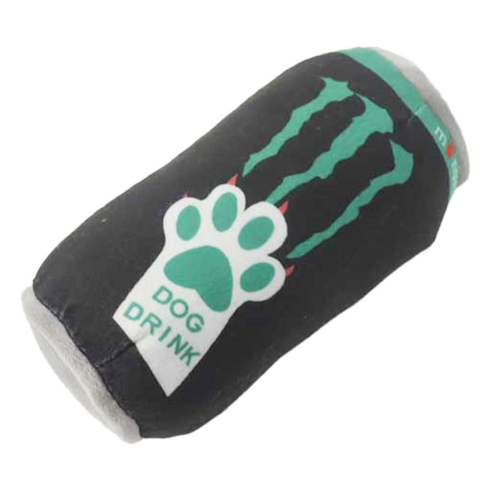 AIXING Plush Can Dog Toy Soft Can Shaped Interactive Fetch Dog Toy ...