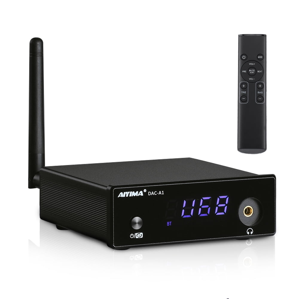 AIYIMA Mini DAC-A1 Amplifier: ES9018Q2M, Bluetooth 5.0, USB DAC, Wireless Amp, Linux Remote ...