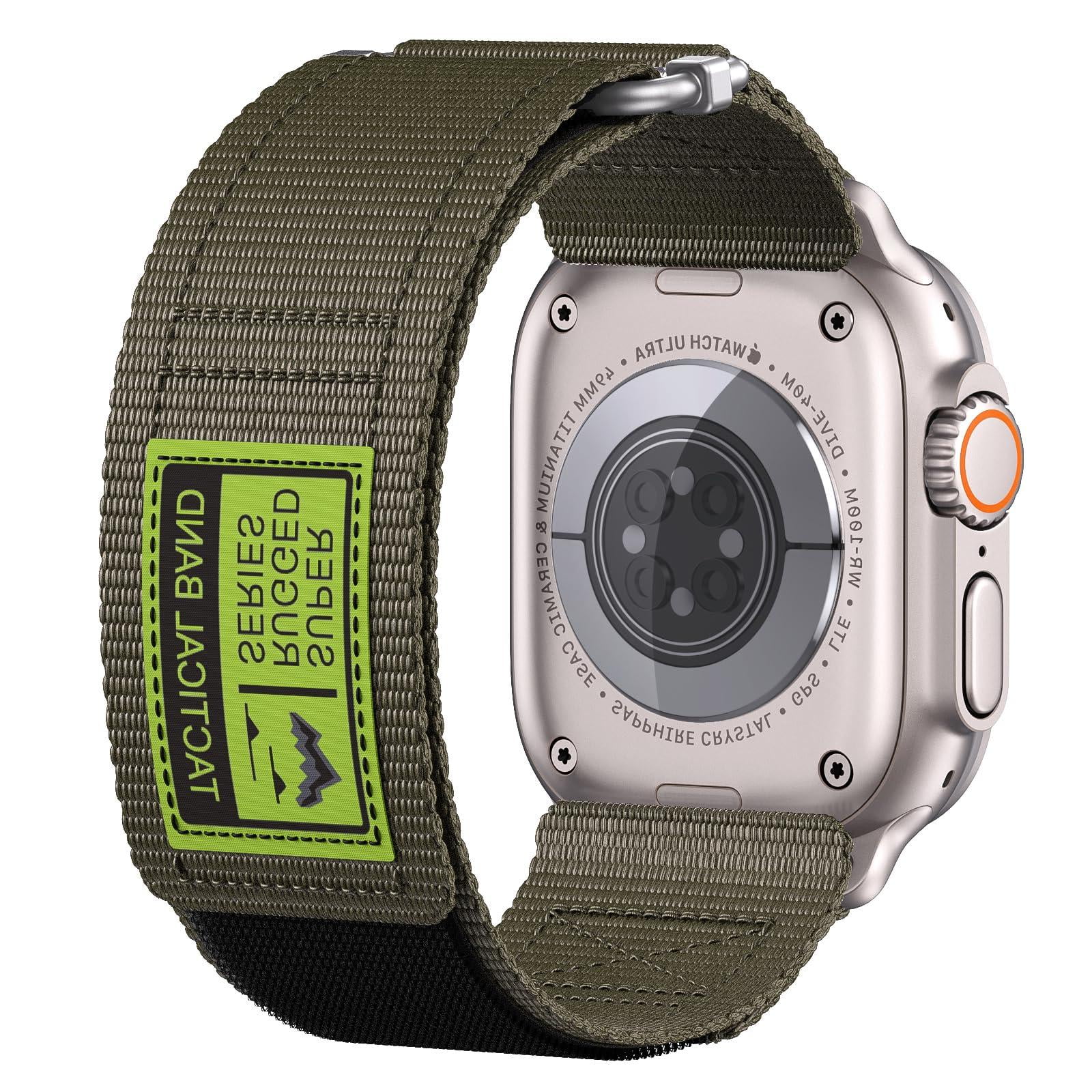 Composite Nylon Watch Band for Apple Watch Ultra2/Ultra Band 49mm 46mm ...