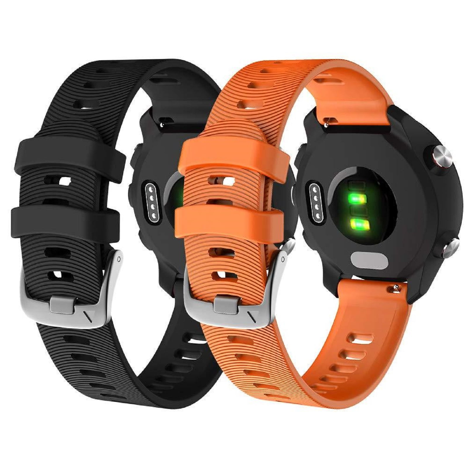 AIYOCK Compatible with Garmin Forerunner 245/55/645 Band, 20mm Unisex ...