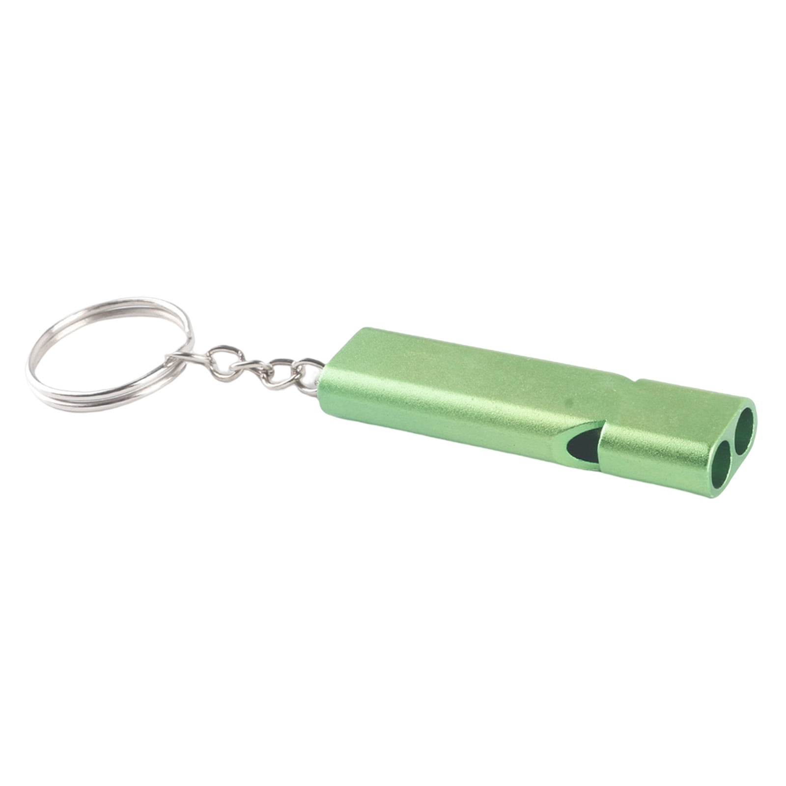 aiyuq.u 2pcs flat aluminum dual frequency whistle double tube outdoor ...