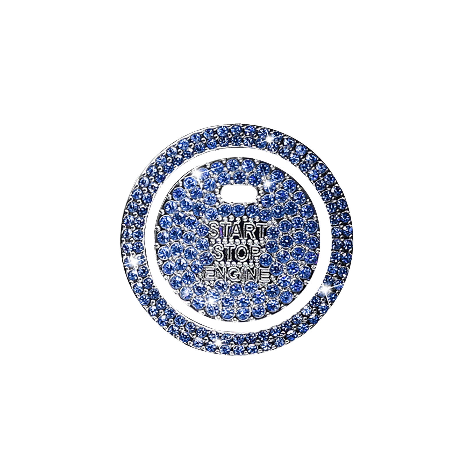 aiyuq.u car stickers rings start button bling ignition ring sticker ...