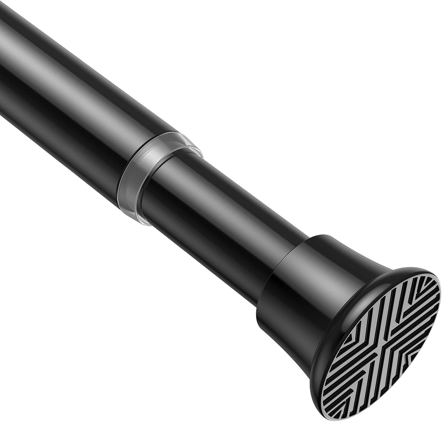 ZJQYDS, Tension Rod, 24 to 46 Inch, Adjustable No Drilling Black ...