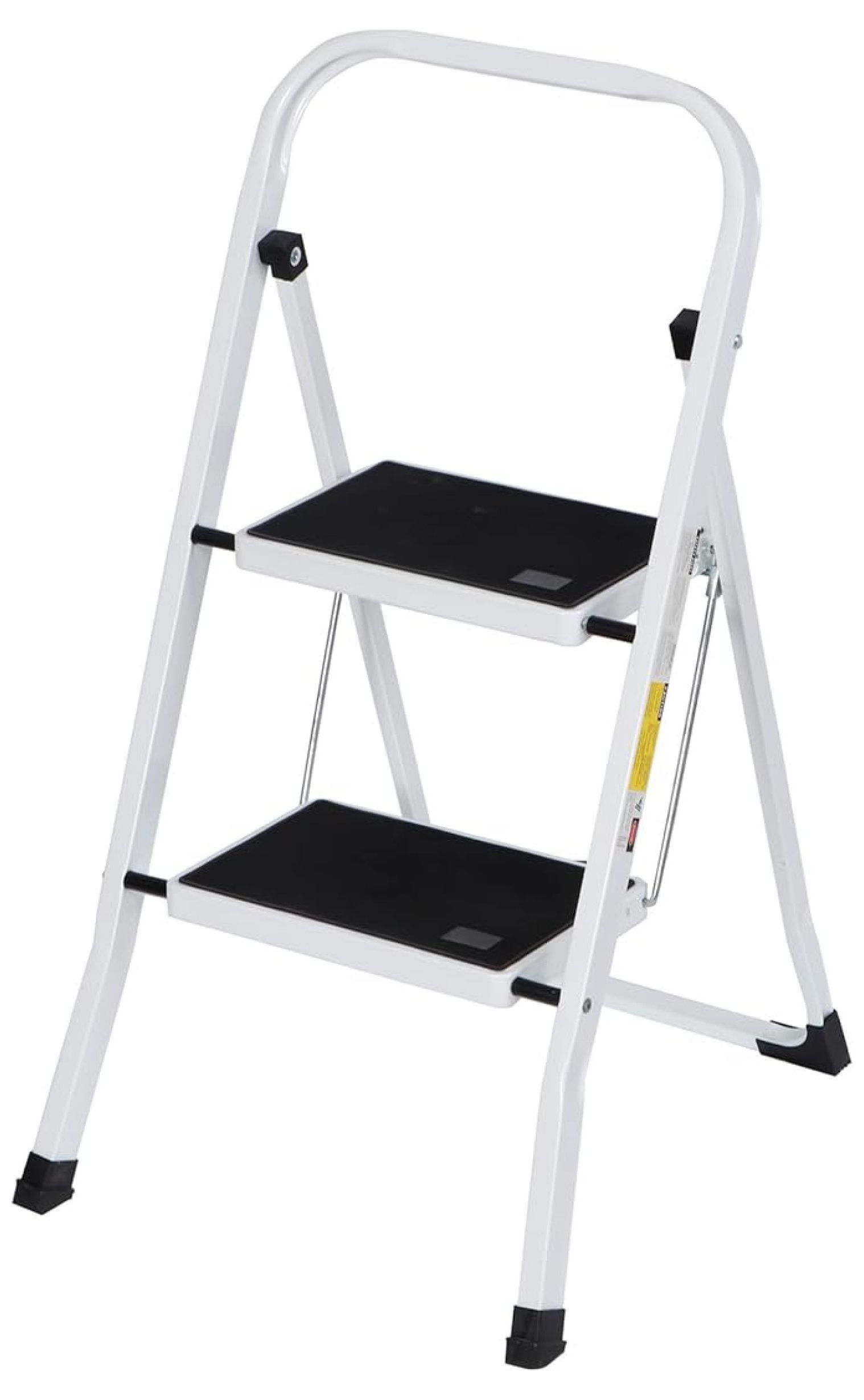 AIZYT 2 Step Ladder, Folding Step Stool with Wide Anti-Slip Pedal, 330 ...