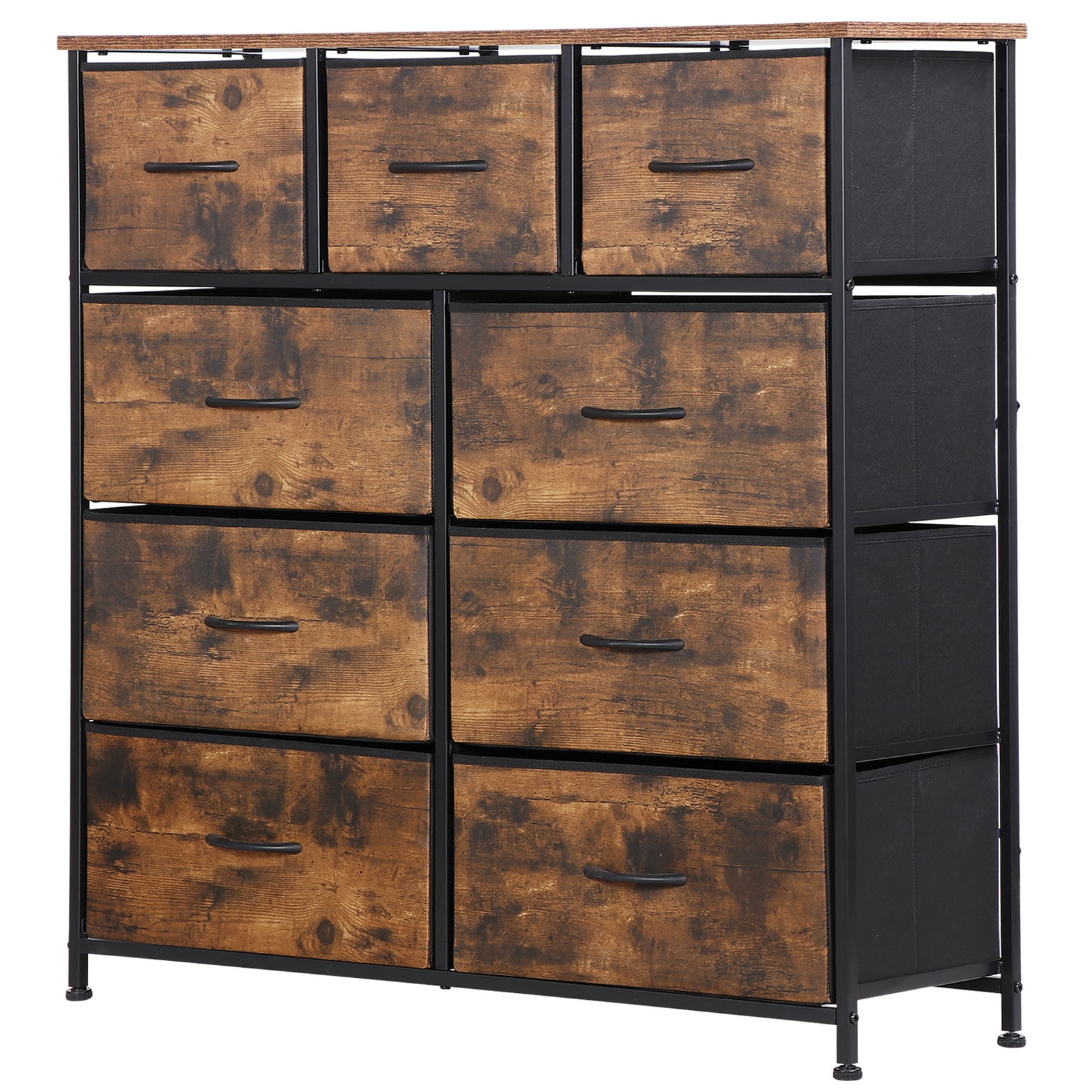 AIZYT Dresser for Bedroom with many Drawers Tall Chest of Drawers for ...
