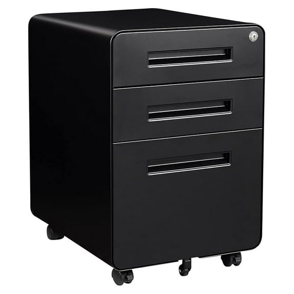 AIZYT File Cabinet, 3 Drawer Filing Cabinets for Home Office with Lock ...