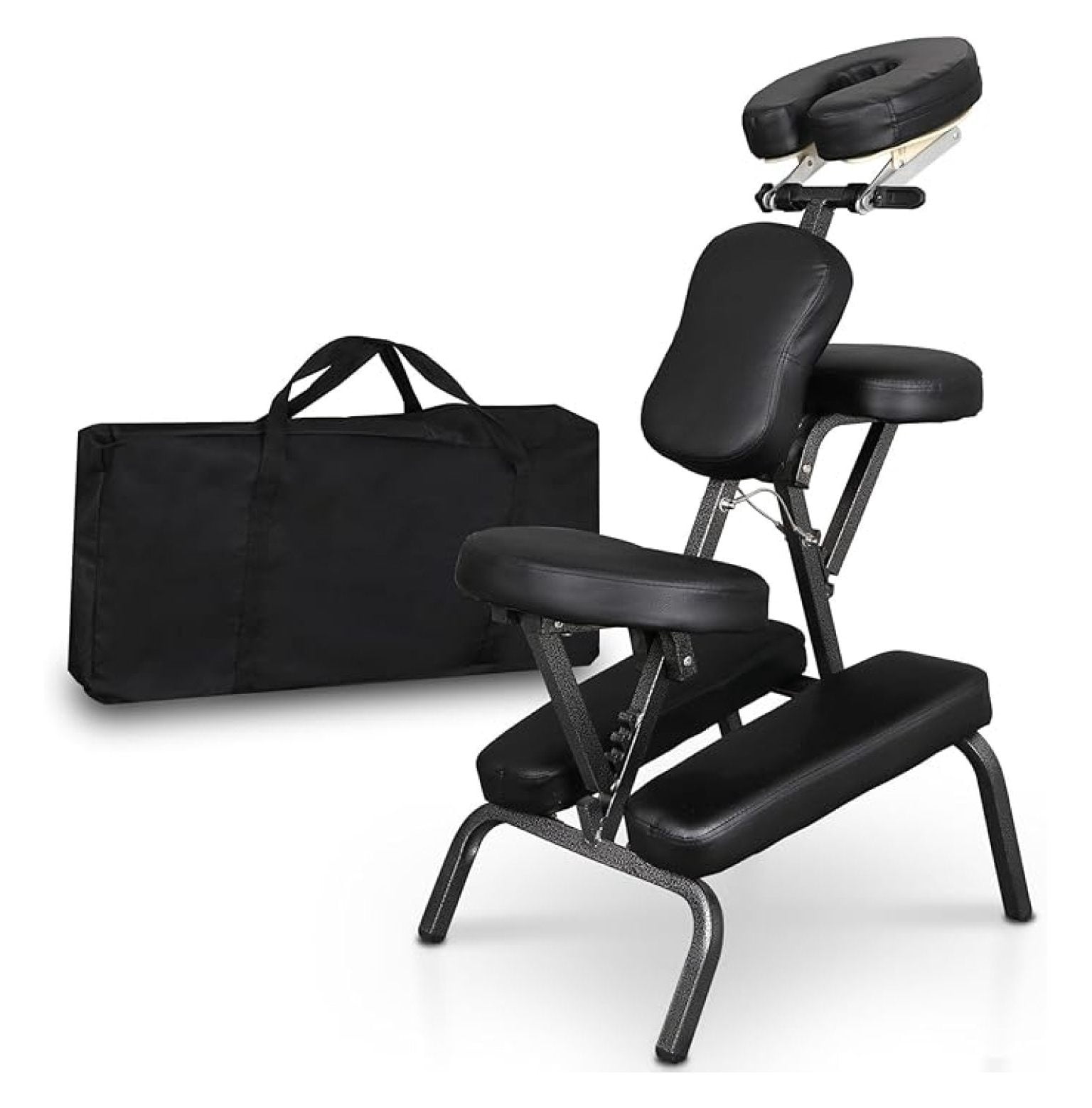 AIZYT Portable Massage Chair Foldable Salon Massage Chair with ...