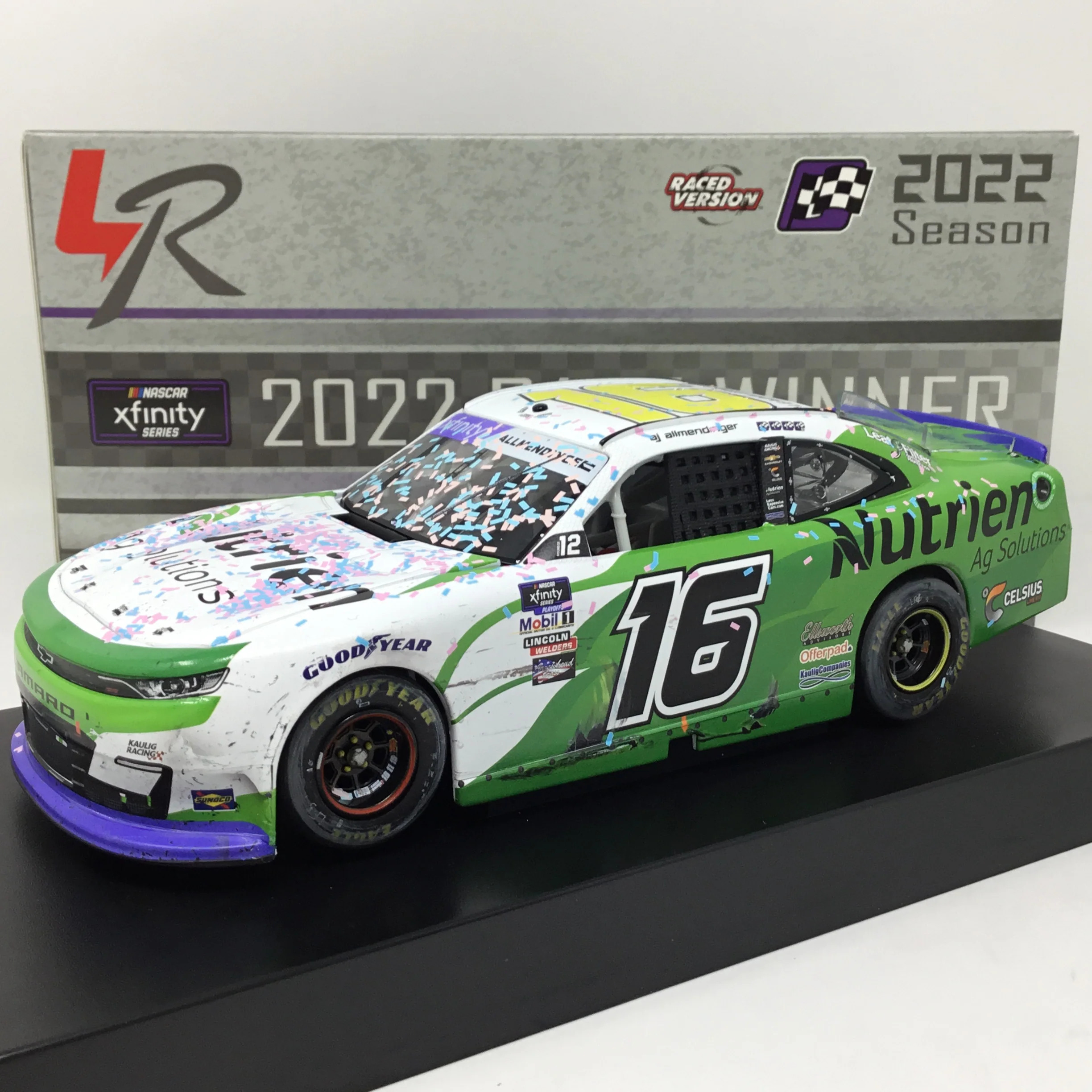 AJ Allmendinger 2022 Nutrien Ag Solutions Charlotte ROVAL Race Win 1:24 ...