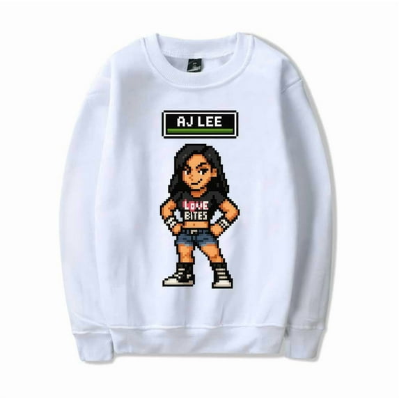 AJ Lee 8 Bit Merch Crewneck Sweatshirts Cosplay Women Men Fashion Long ...