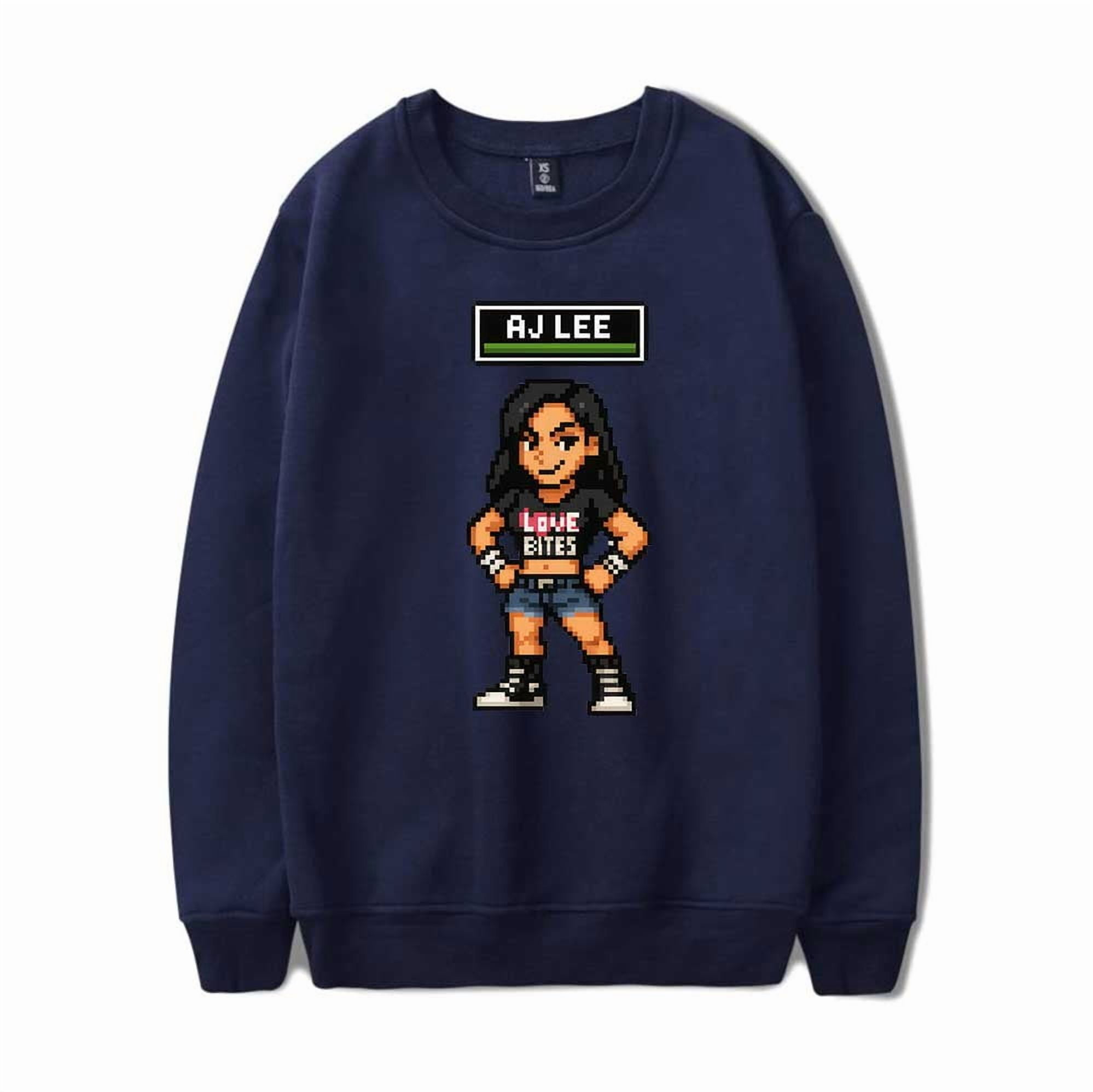 AJ Lee 8 Bit Merch Crewneck Sweatshirts Cosplay Women Men Fashion Long ...