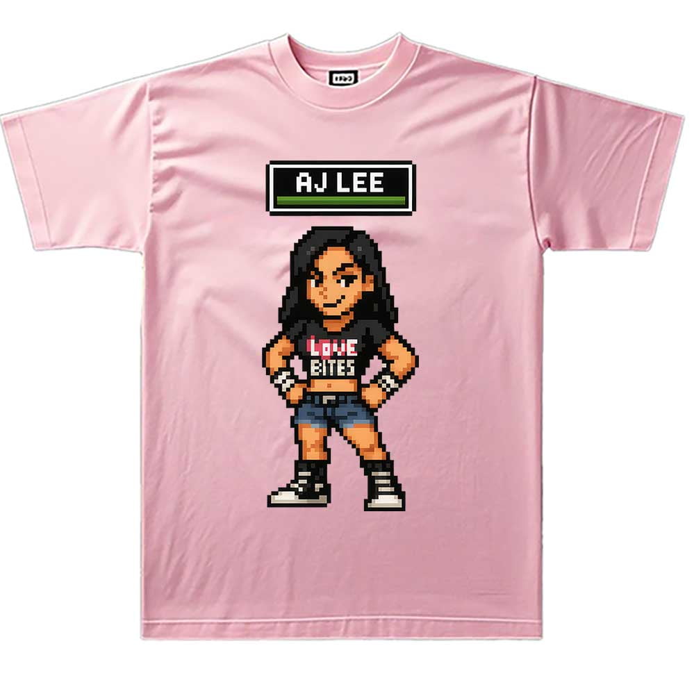 AJ Lee 8 Bit Merch Summer Unisex Short-sleeved T-shirt Fashion Y2K ...