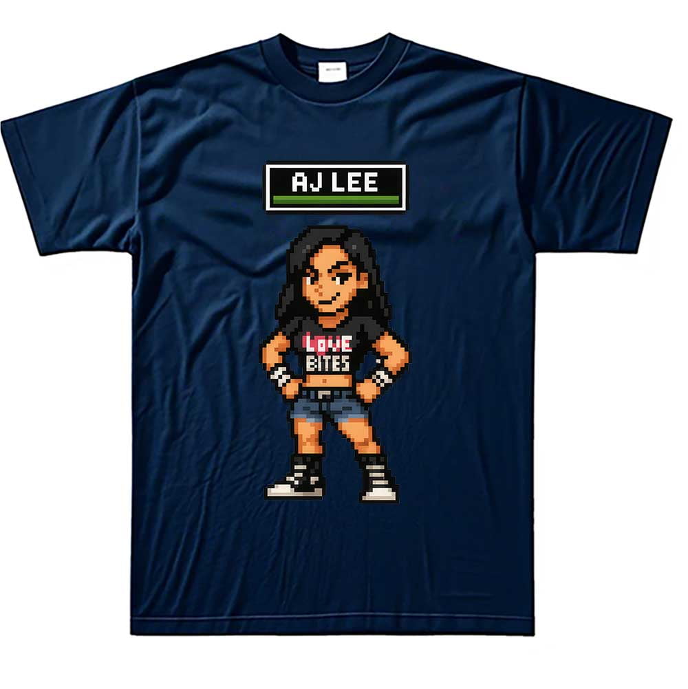 AJ Lee 8 Bit Merch Summer Unisex Short-sleeved T-shirt Fashion Y2K ...